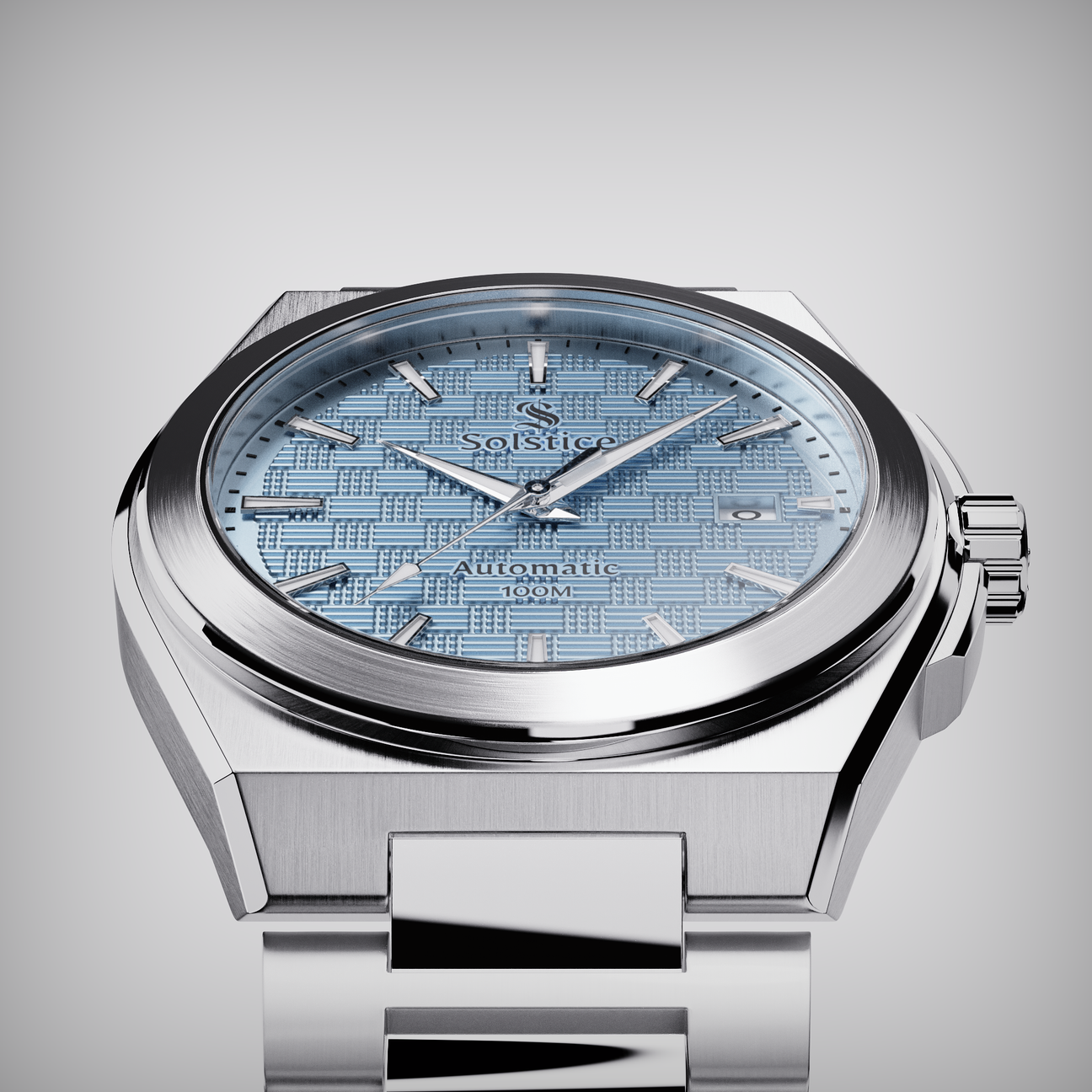 The Revival Swiss Automatic ice blue – Solstice Watches